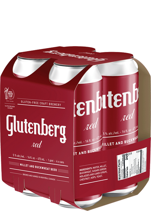Glutenberg Gluten Free Red Ale | Total Wine & More