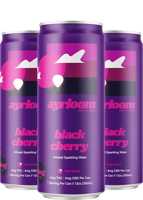 Ayrloom THC 3mg Black Cherry CT | Total Wine & More