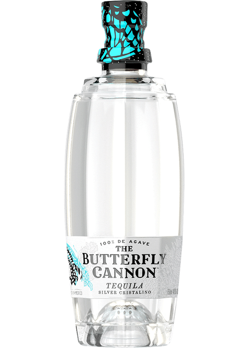 Butterfly Canon Silver Cristalino Tequila | Total Wine & More
