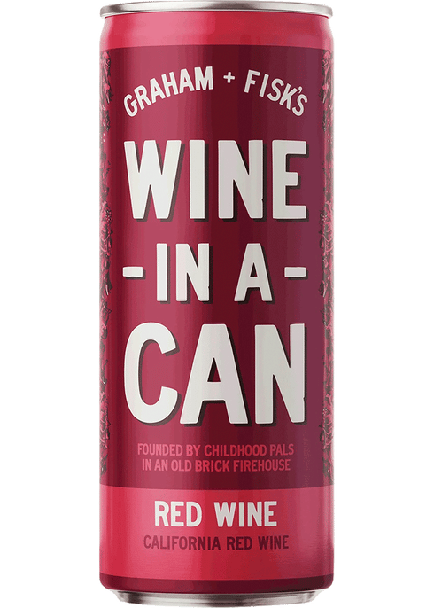 Graham+Fisk's Wine-In-A-Can Red | Total Wine & More