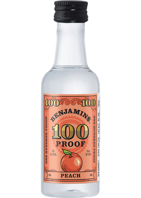 Benjamins 100 Proof Peach Vodka | Total Wine & More