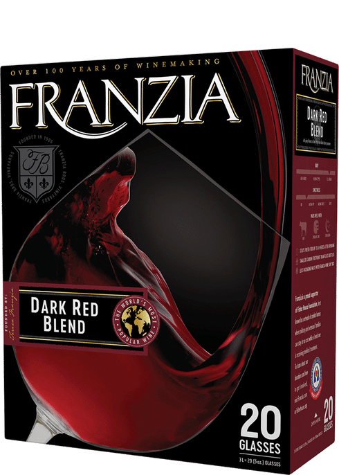 Franzia Dark Red Blend | Total Wine & More