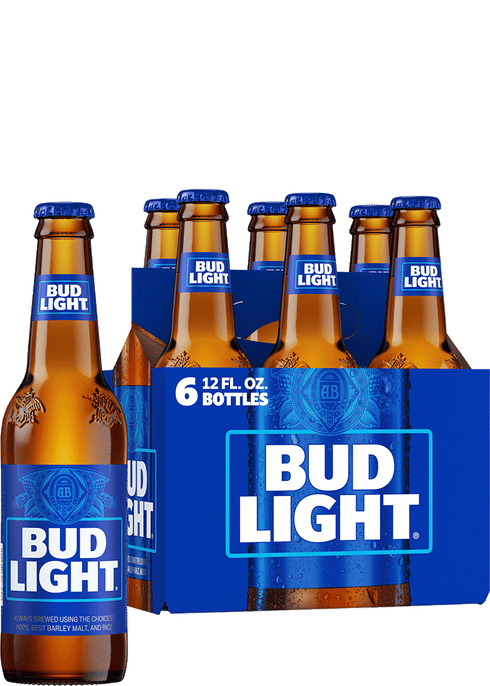 Bud Light American Lager Beer | Total Wine & More - 6pk-12oz Btls