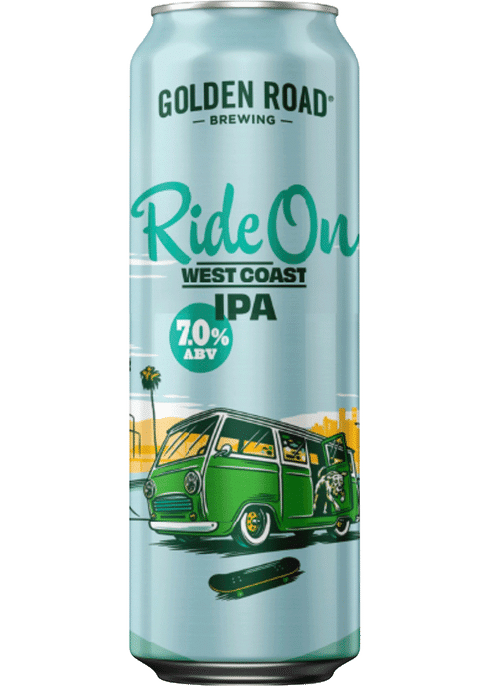 Golden Road Ride On West Coast IPA | Total Wine & More - 19oz cans