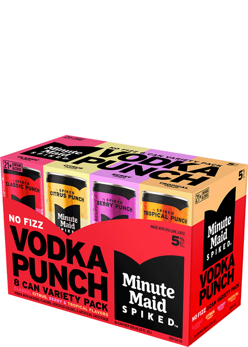 Minute Maid Spiked Vodka Punch Variety | Total Wine & More