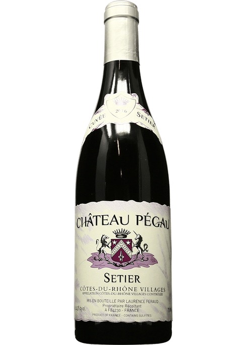 Chateau Pegau Cotes du Rhone Villages Cuvee Setier | Total Wine & More