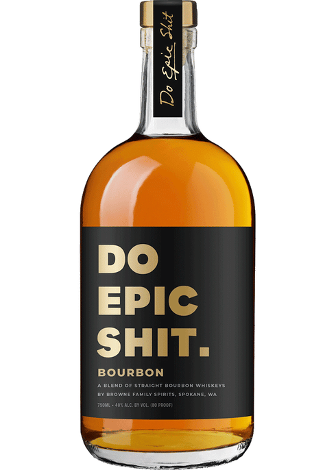 Browne Do Epic Shit Blended Straight Bourbon Whiskey | Total Wine & More