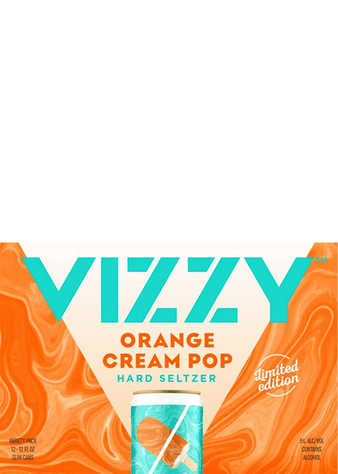 Vizzy Orange Cream Pop | Total Wine & More