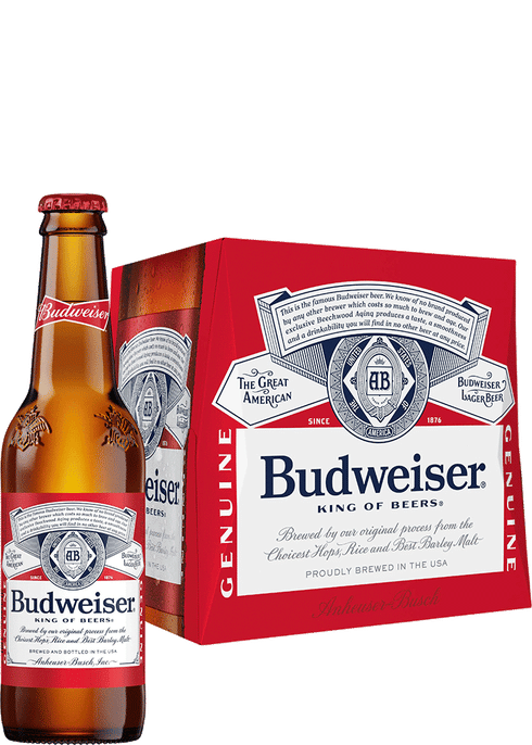Budweiser American Lager Beer | Total Wine & More - 12pk-12oz Btls