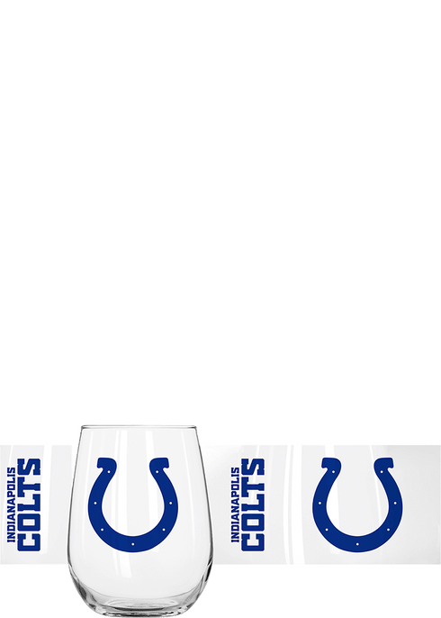 Indianapolis Colts 16oz Gameday Curved Beverage Glass | Total Wine & More