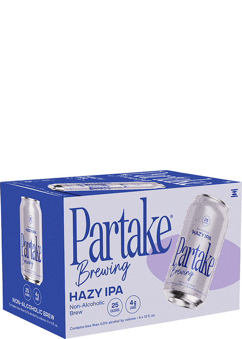 Partake Non-Alcoholic Hazy IPA | Total Wine & More