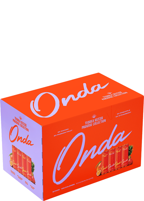 Onda Tequila Seltzer Paradise Collection Variety 8 Pack | Total Wine & More