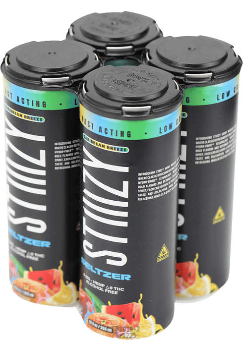 STIIIZY THC 5mg Carribean Breeze Seltzer | Total Wine & More