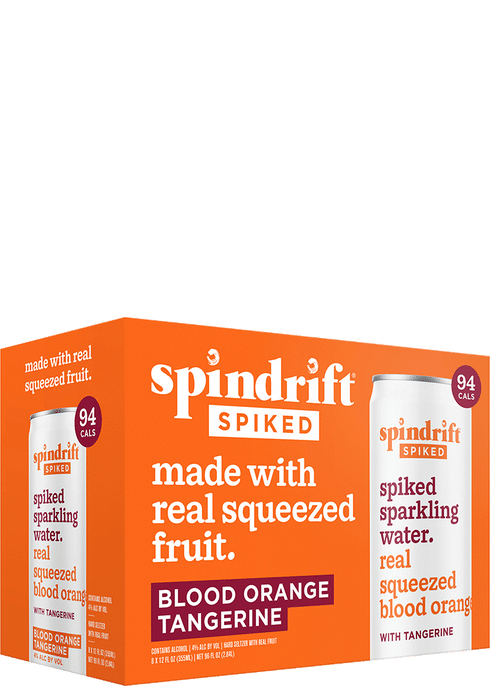 Spindrift Spiked Blood Orange Tangerine | Total Wine & More