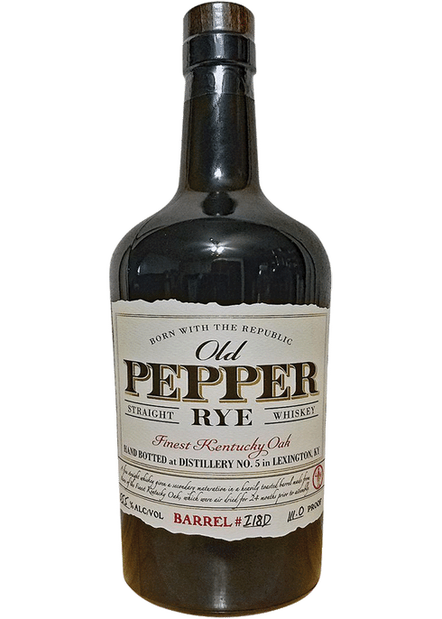 Old Pepper Rye Whiskey | Total Wine & More
