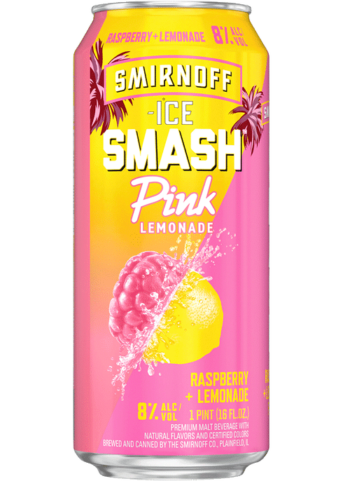 Smirnoff SMASH Pink Lemonade | Total Wine & More