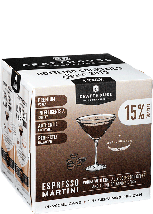 Crafthouse Cocktails Espresso Martini | Total Wine & More