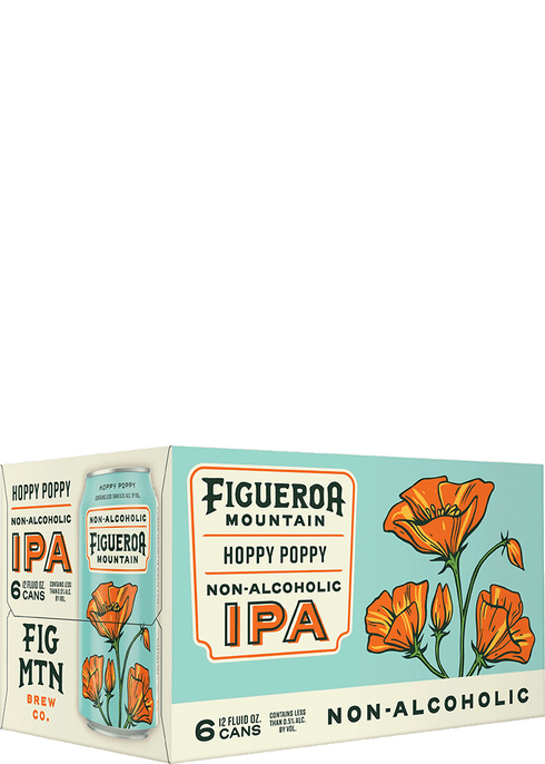 Figueroa Mountain Hoppy Poppy Non-Alcoholic IPA | Total Wine & More