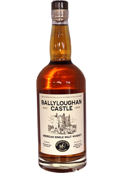 McCracken Curve Ballyloughan Castle American Single Malt Whiskey ...