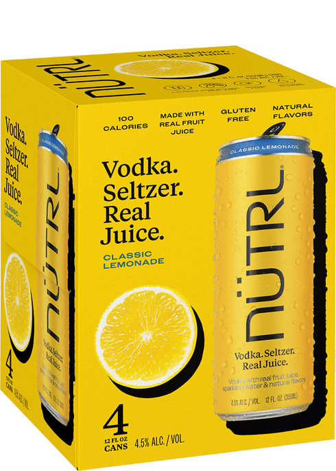 Nutrl Lemonade Hard Seltzer | Total Wine & More