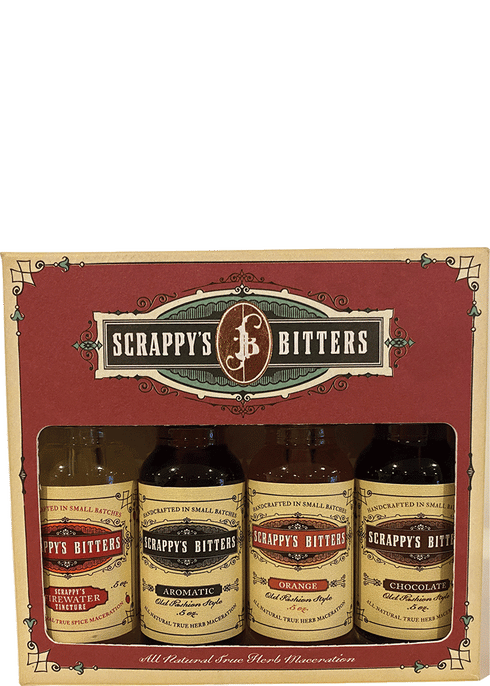 Scrappy's Bitters Essentials Sampler Pack | Total Wine & More