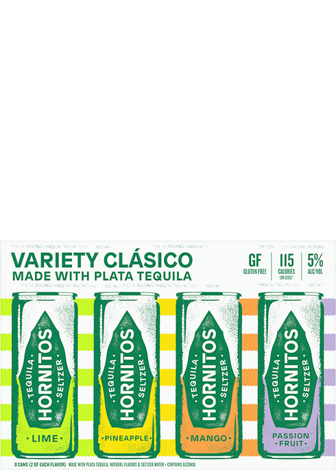 Hornitos Tequila Seltzer Clasico Variety Pack | Total Wine & More
