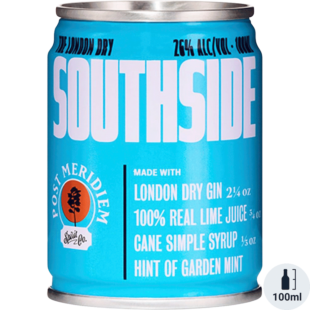 Post Meridiem London Dry Gin Southside Cocktail | Total Wine & More