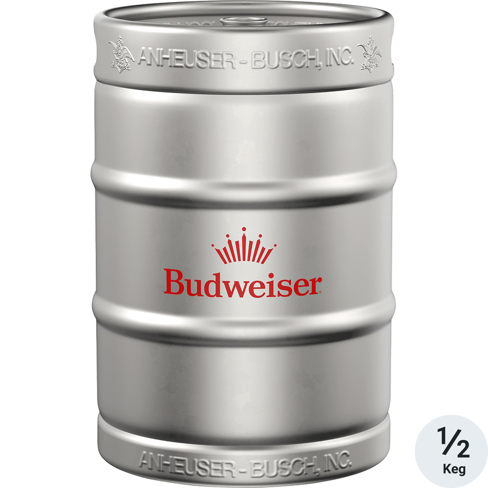 Budweiser American Lager Beer | Total Wine & More - 1/2 Keg