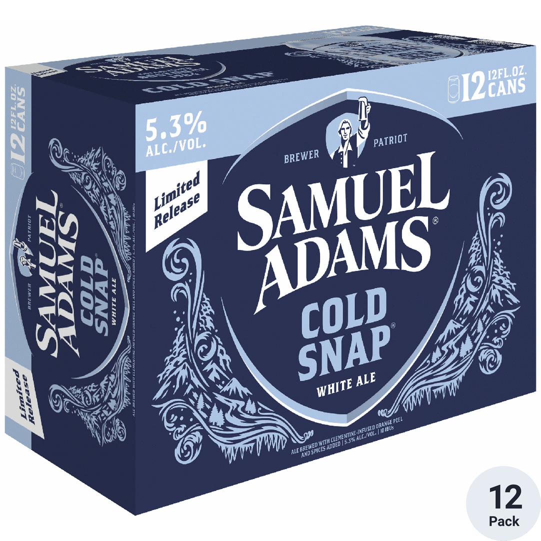 Samuel Adams Cold Snap White Ale Seasonal Beer | Total Wine & More