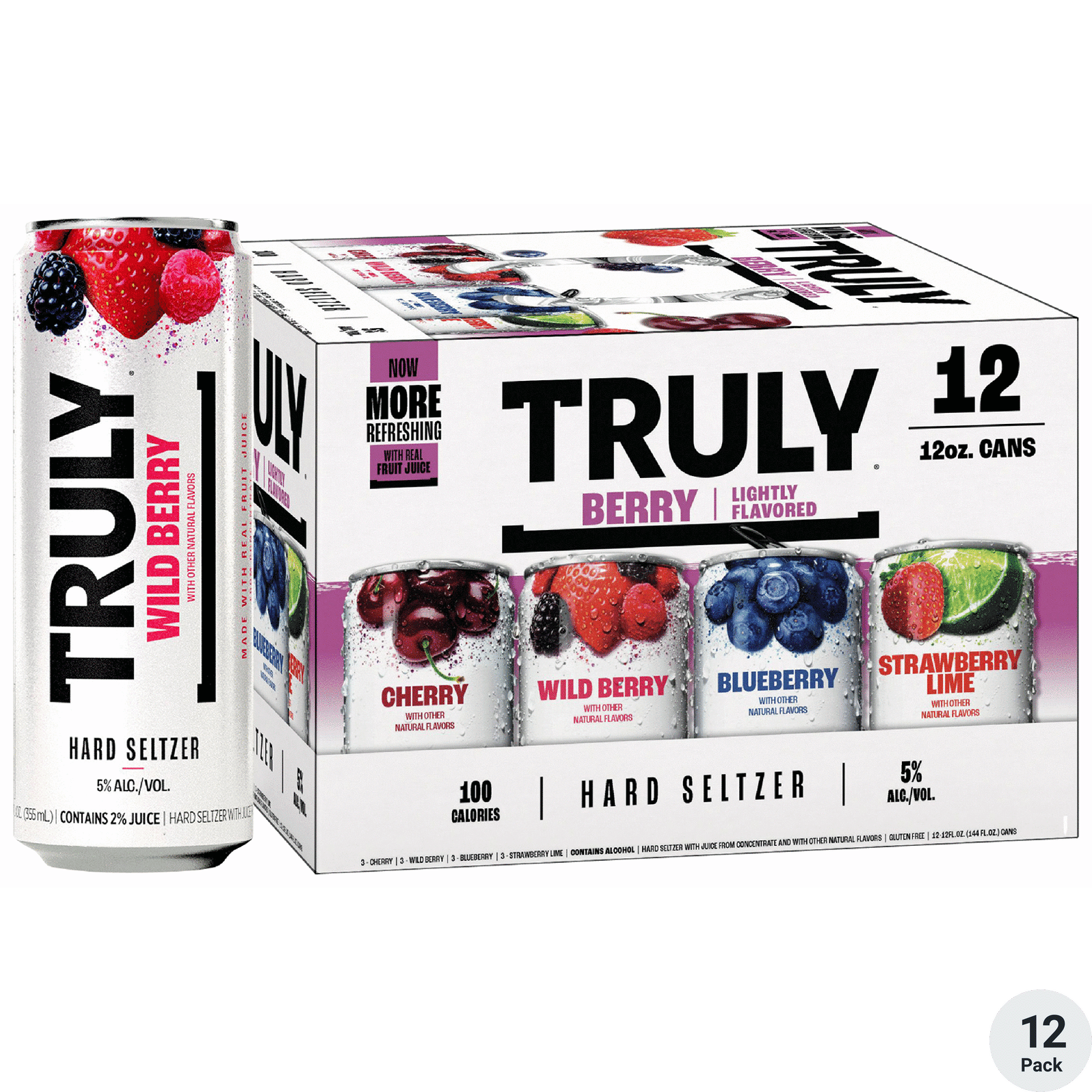 TRULY Berry Hard Seltzer Variety | Total Wine & More