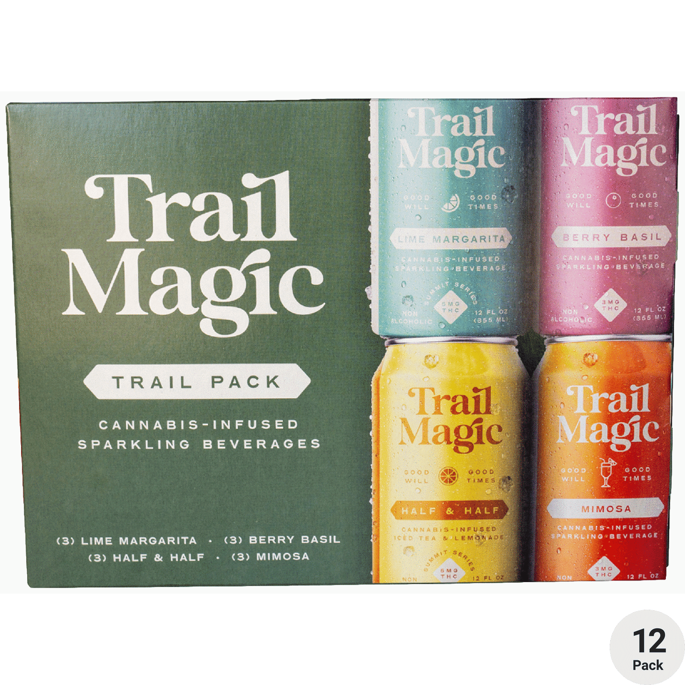 Trail Magic THC 3mg / 5mg Variety Pack | Total Wine & More