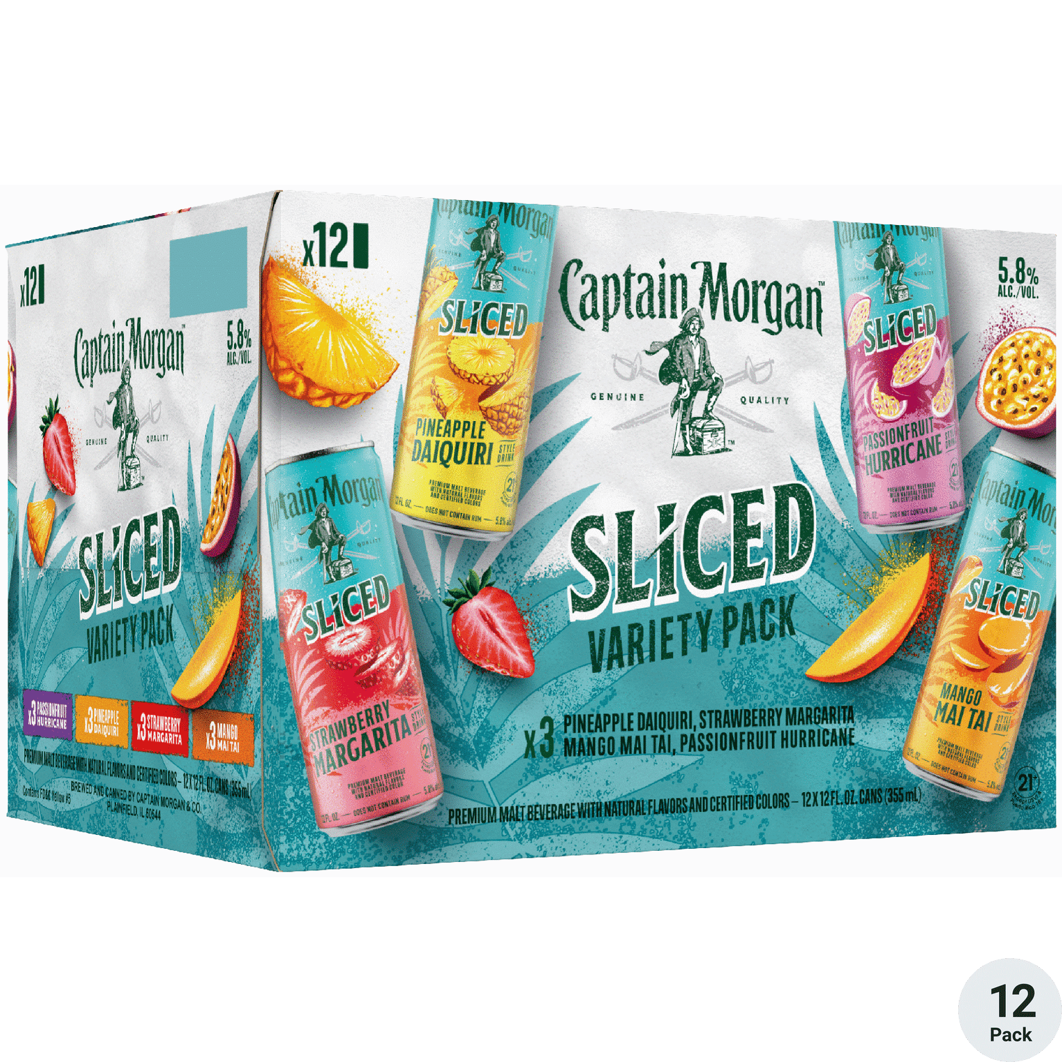 Captain Morgan Sliced Variety | Total Wine & More