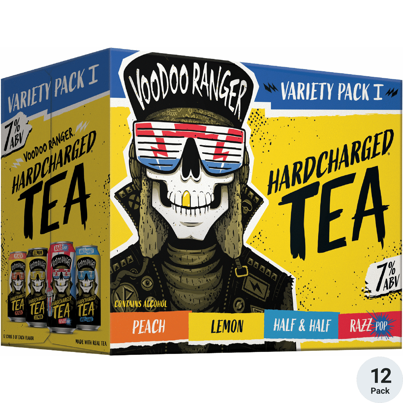 Voodoo Ranger Hardcharged Tea Variety Pack | Total Wine & More