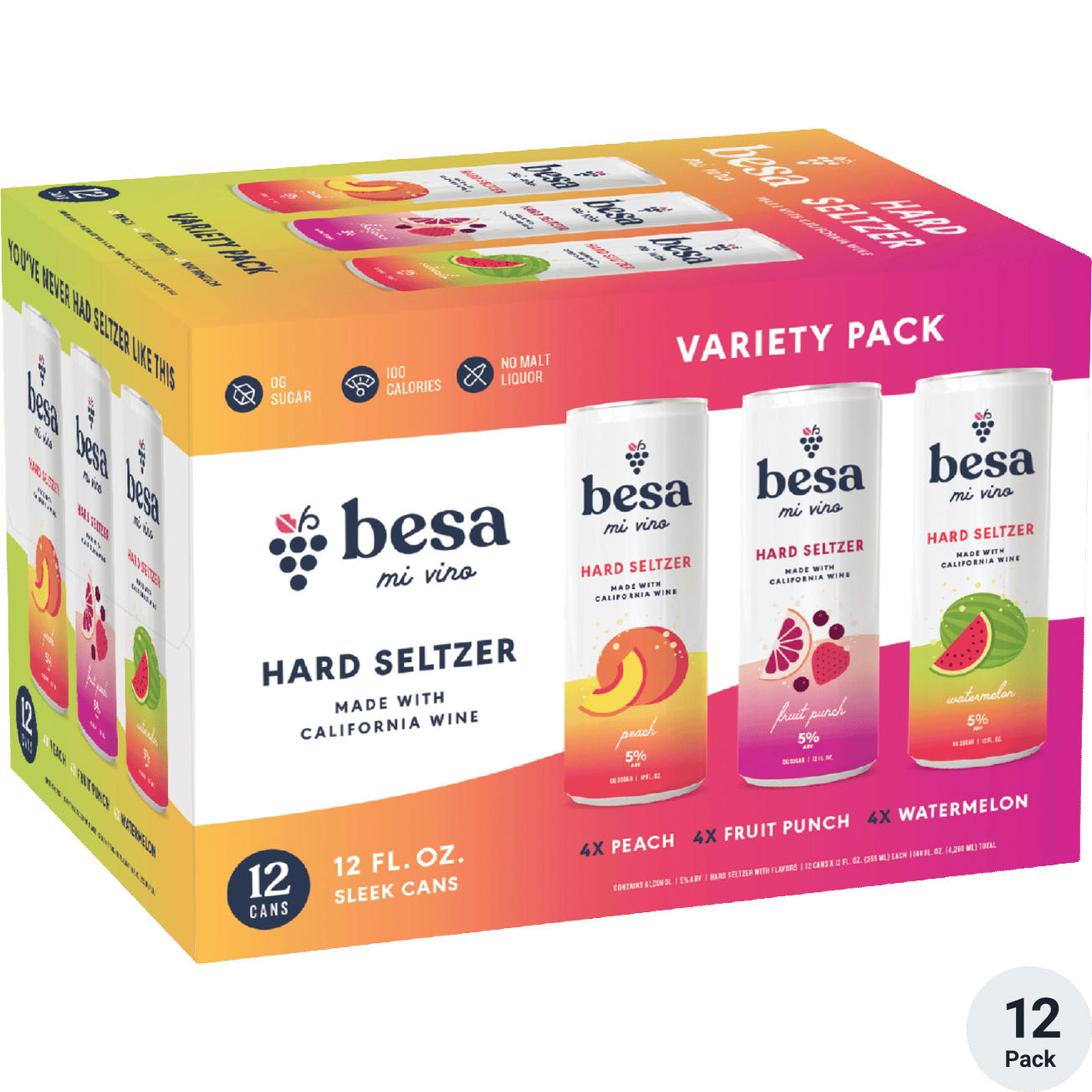 Besa Hard Seltzer Variety | Total Wine & More