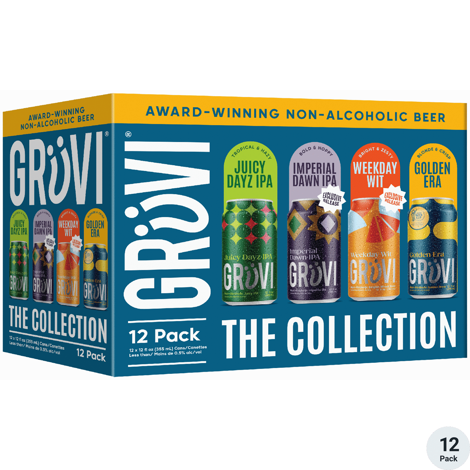 Gruvi Non-Alcoholic Variety Pack | Total Wine & More