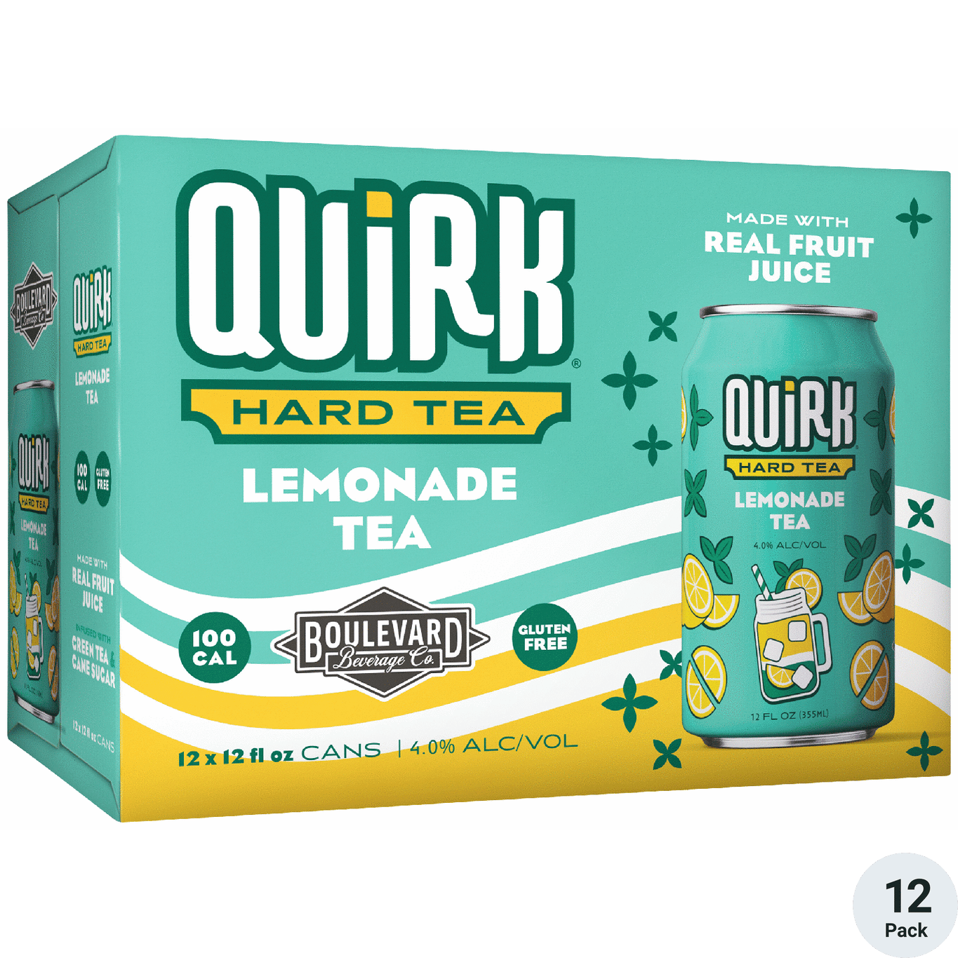 BLVD Quirk Lemonade Tea 12 Pack | Total Wine & More