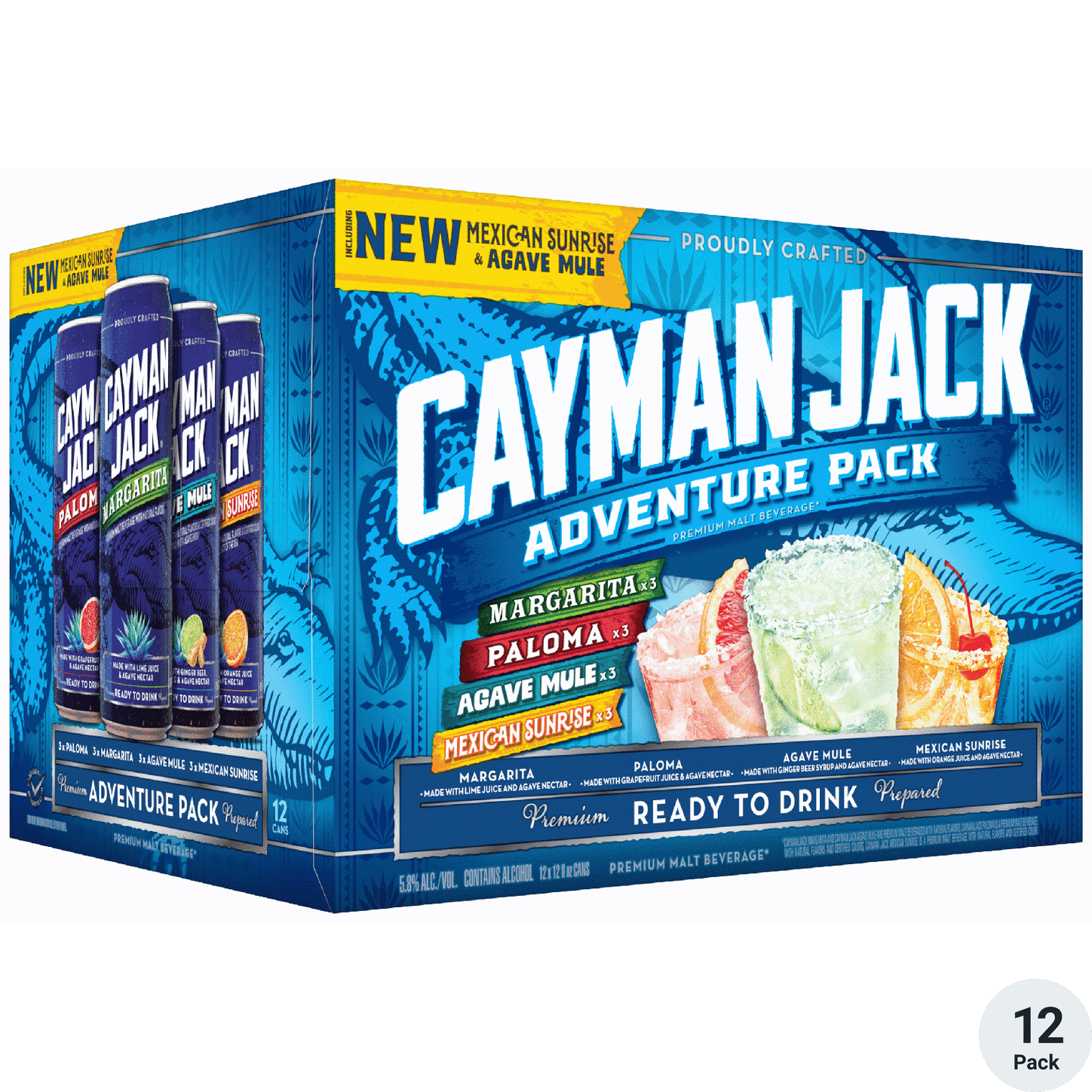 Cayman Jack Adventure Pack 12 pk 12oz Can | Total Wine & More