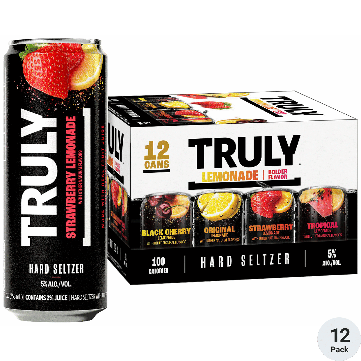 TRULY Hard Seltzer Lemonade Variety Pack | Total Wine & More