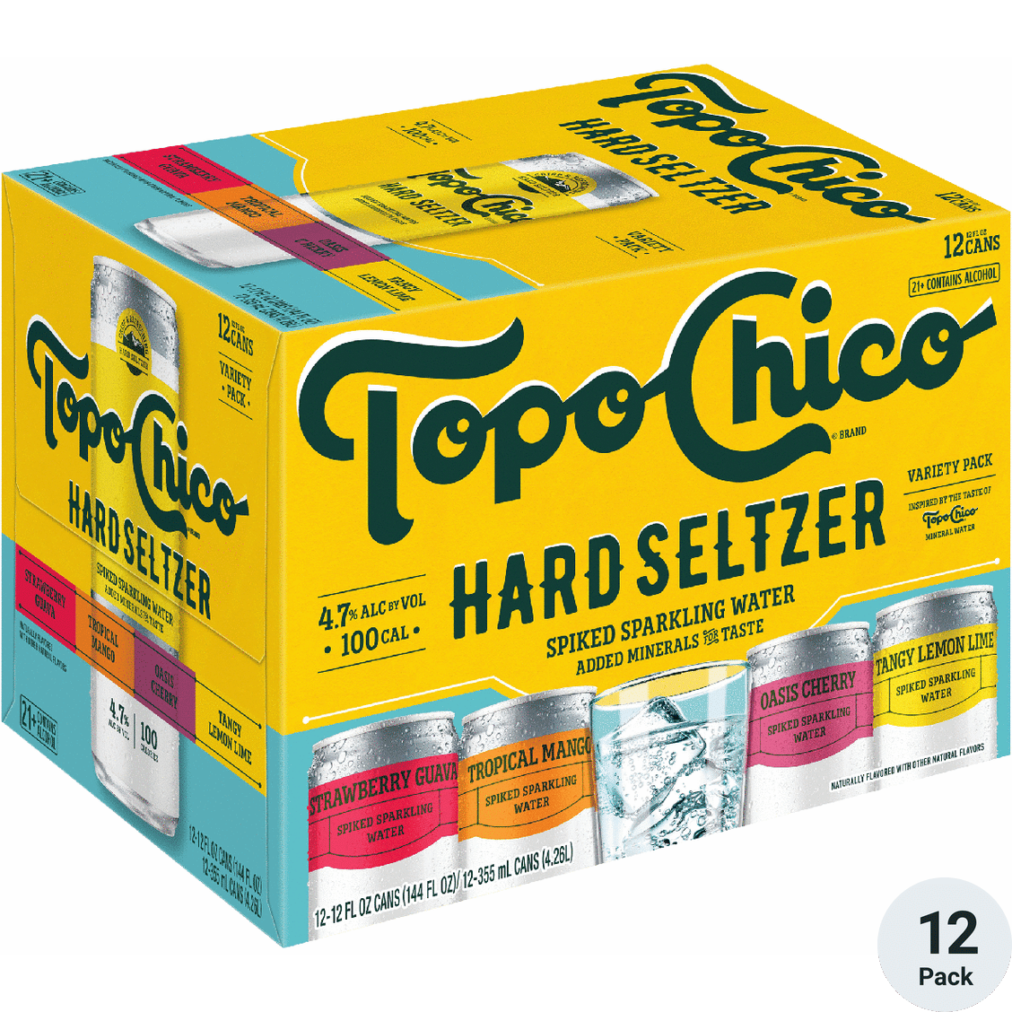 Topo Chico Hard Seltzer Variety Pack | Total Wine & More