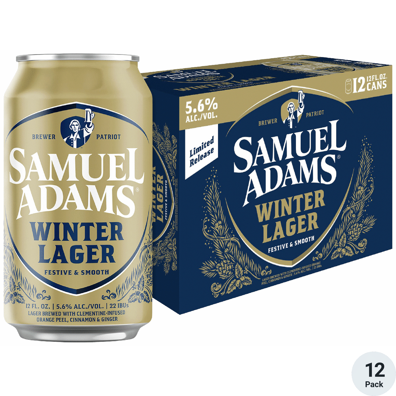 Samuel Adams Winter Lager Seasonal Beer | Total Wine & More