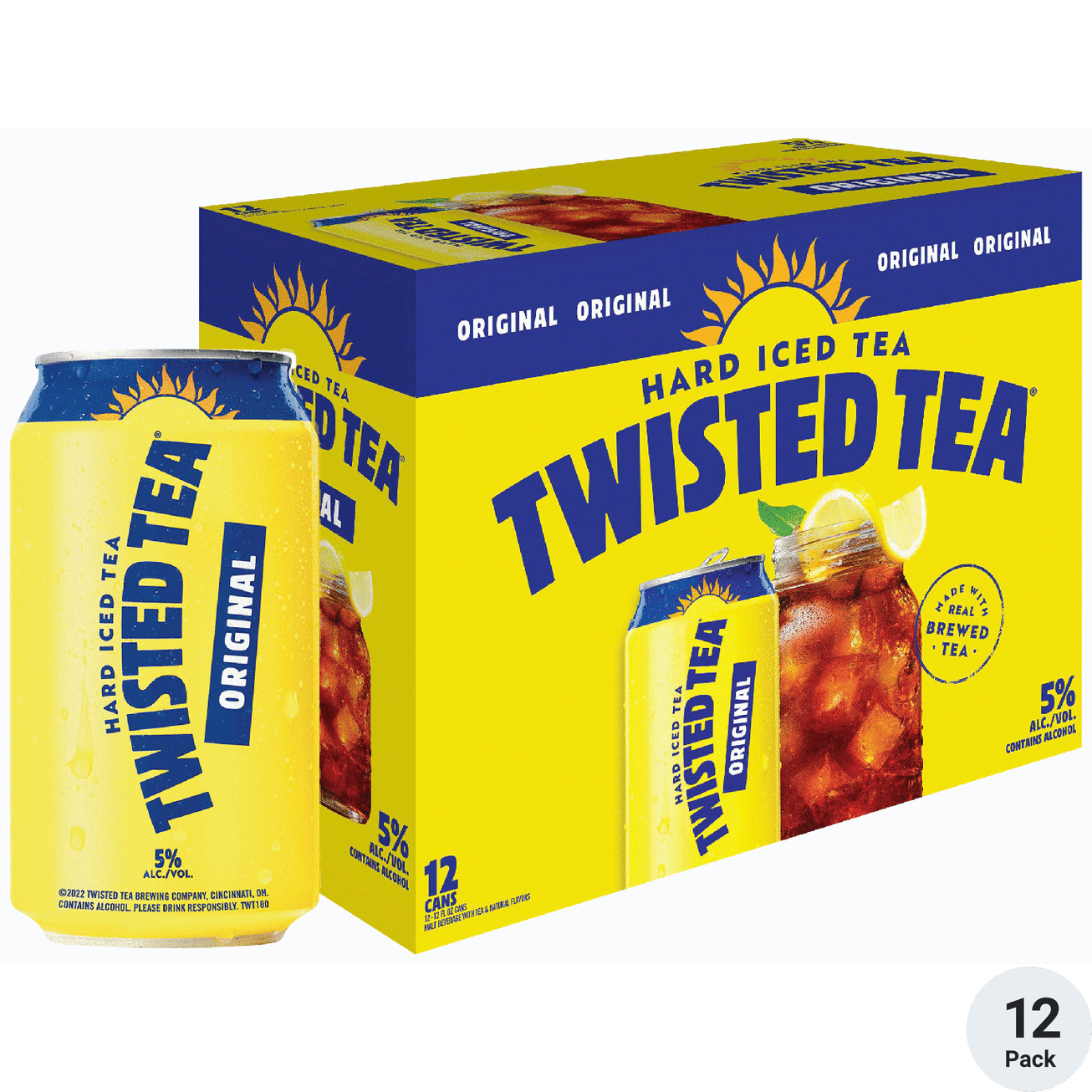 Twisted Tea Original Hard Iced Tea | Total Wine & More
