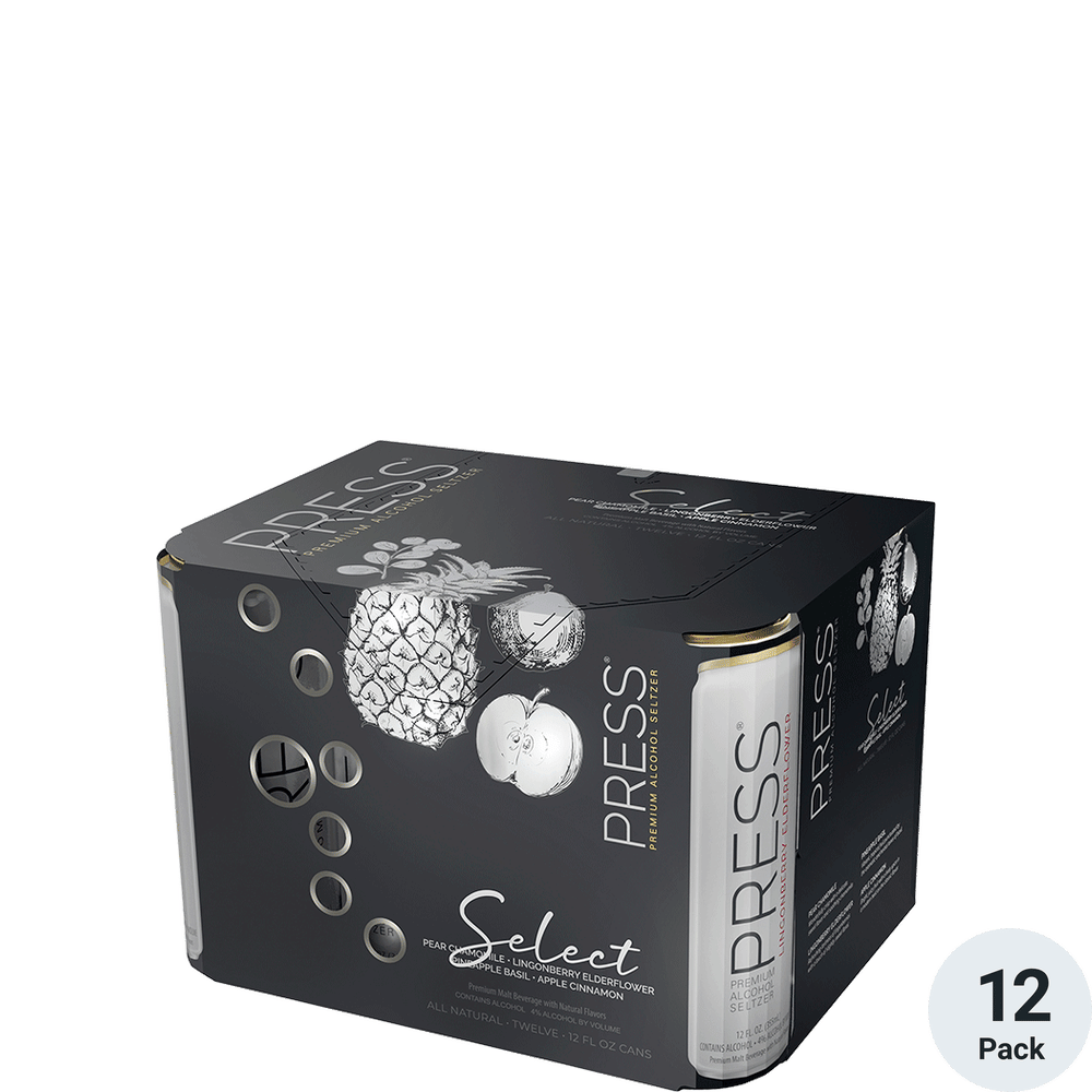 Press Premium Select Hard Seltzer Variety | Total Wine & More