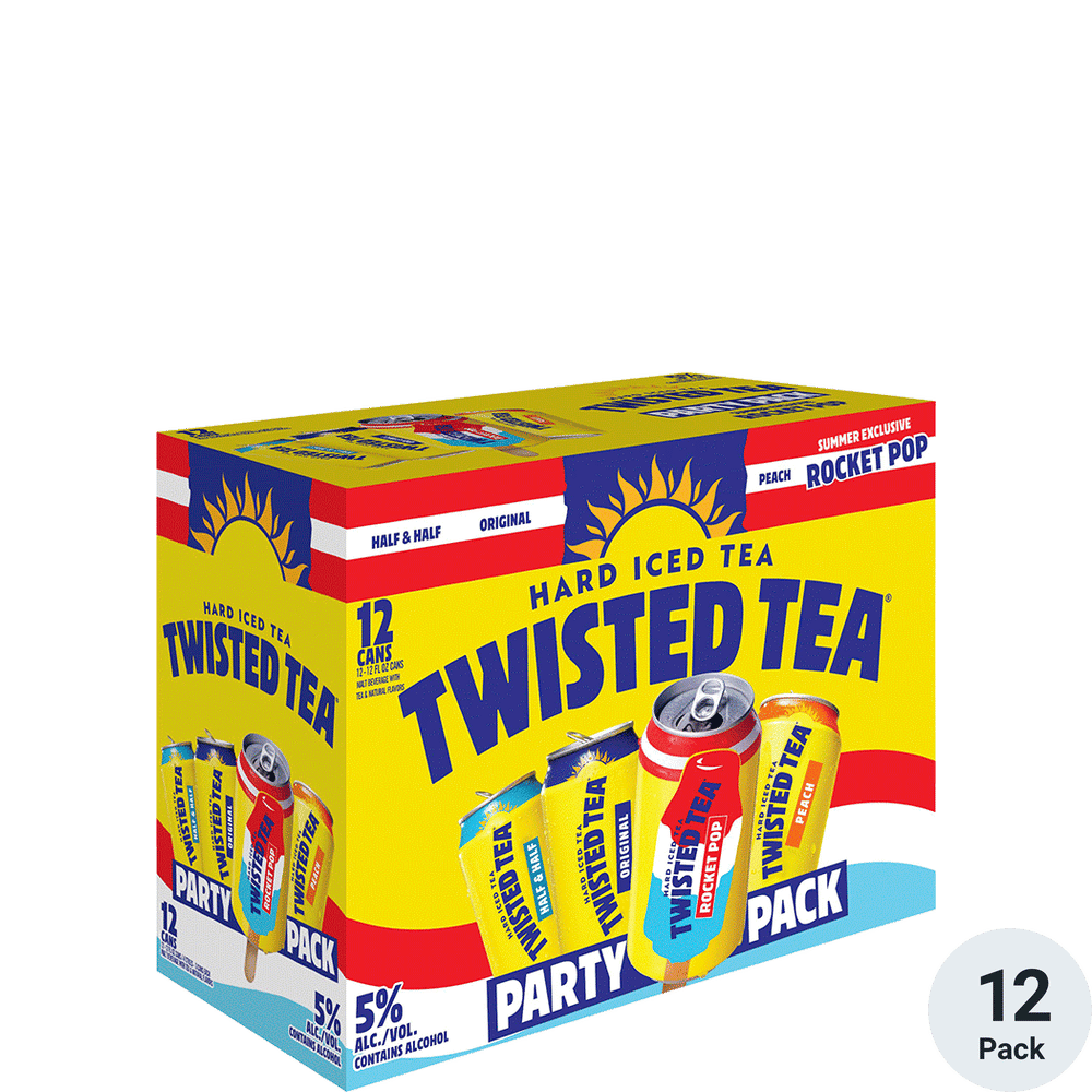 Twisted Tea Rocket Pop Party Pack | Total Wine & More