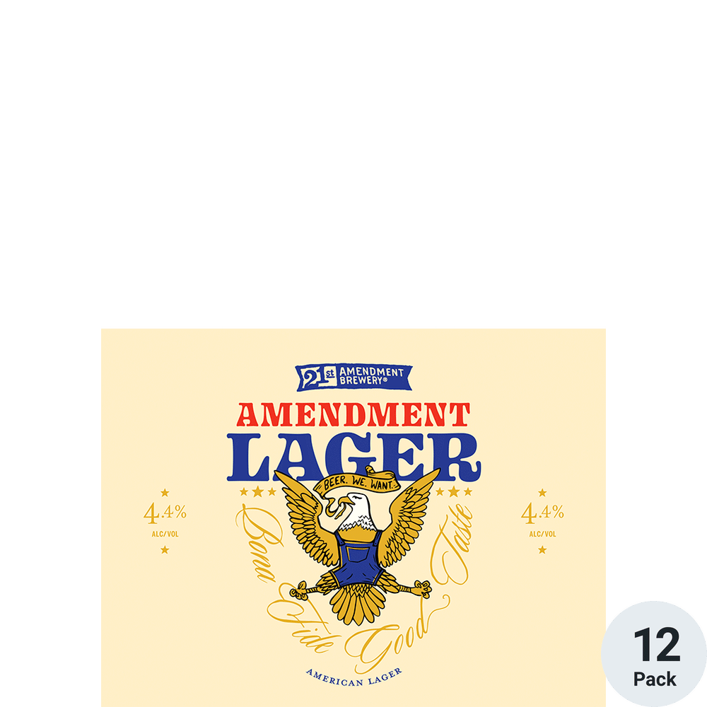 21st Amendment Amendment Lager | Total Wine & More