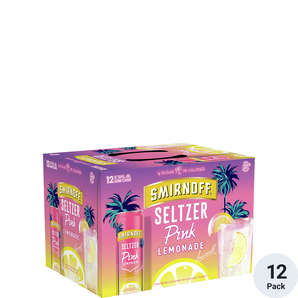 Smirnoff Seltzer Pink Lemonade | Total Wine & More