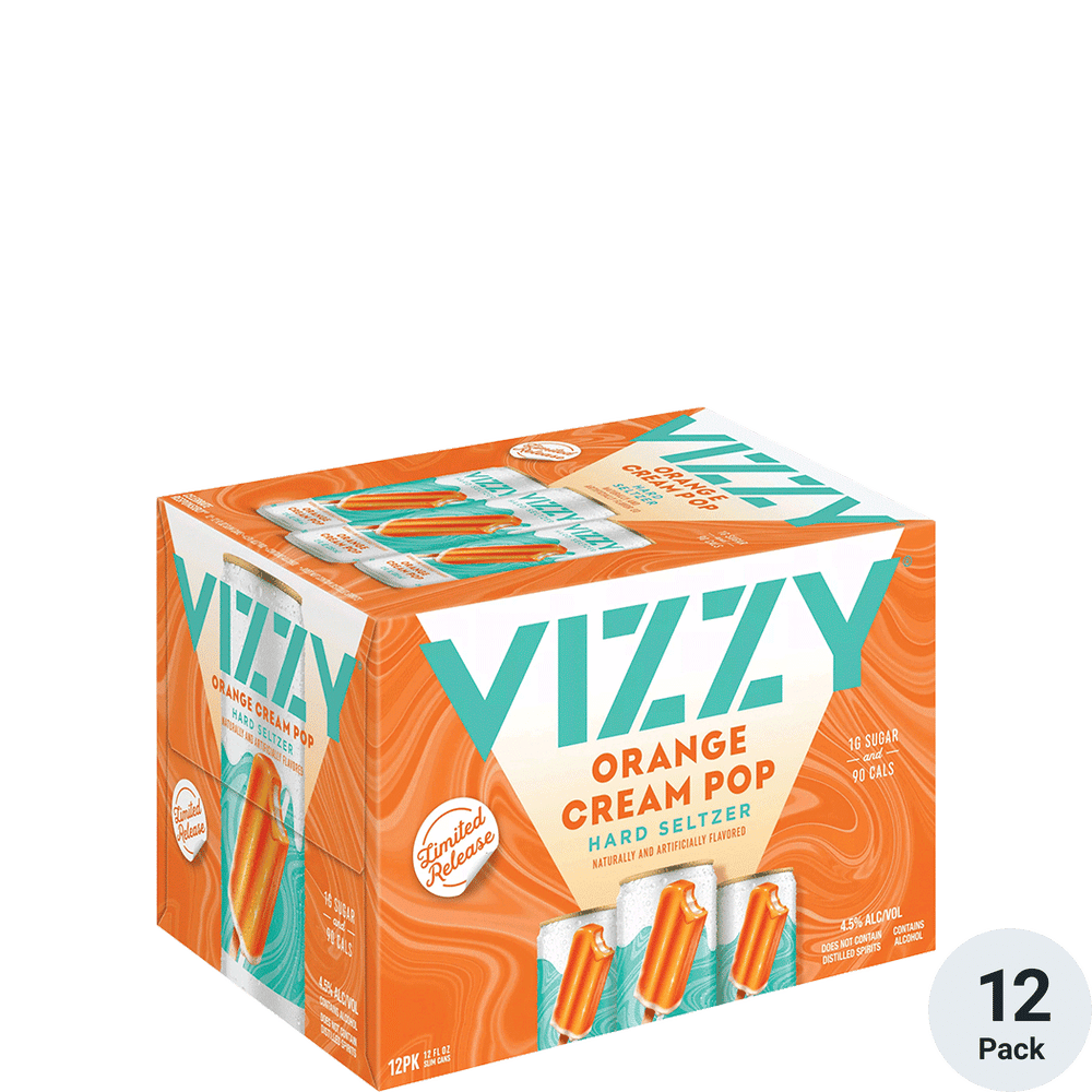 Vizzy Orange Cream Pop | Total Wine & More Vizzy Orange Cream Pop | Total Wine & More