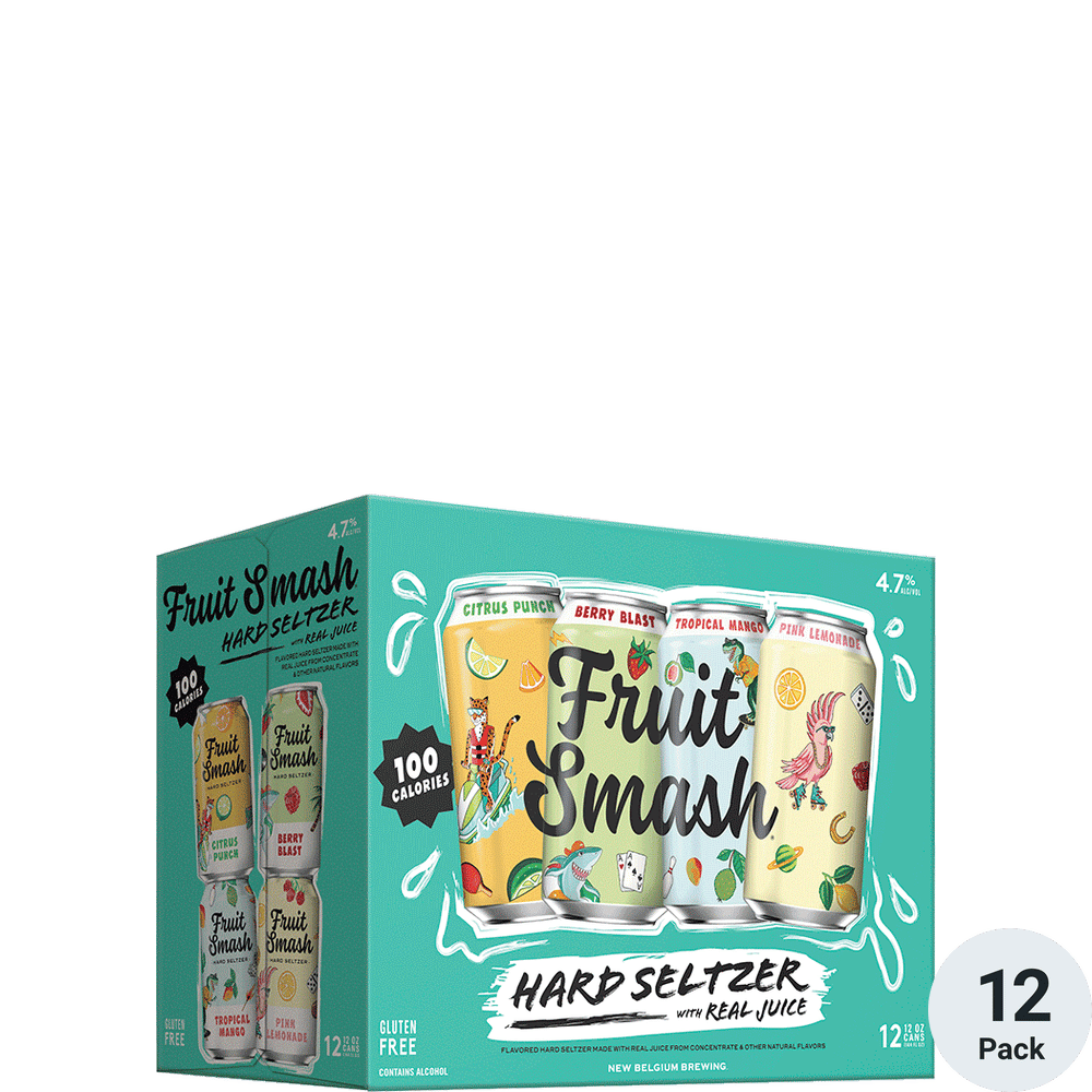 New Belgium Fruit Smash Hard Seltzer Variety | Total Wine & More