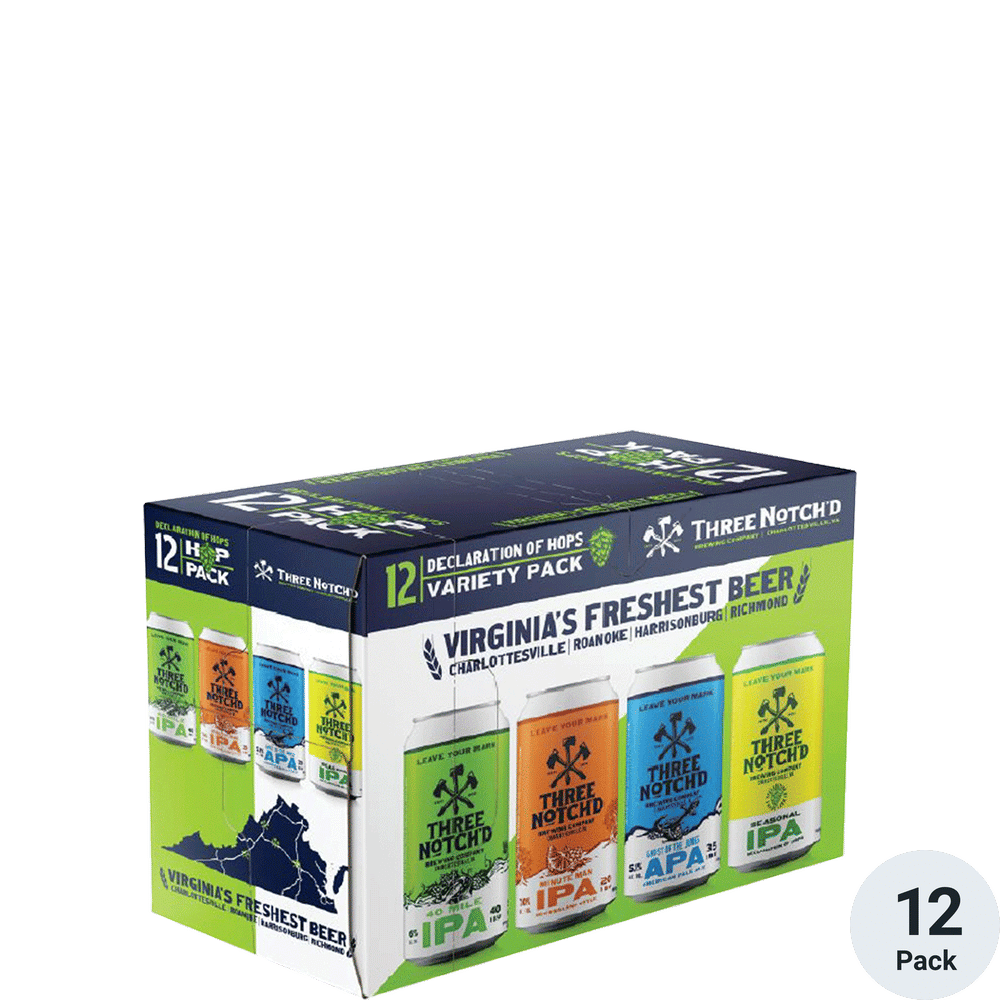 Three Notch'd Hop Variety Pack | Total Wine & More