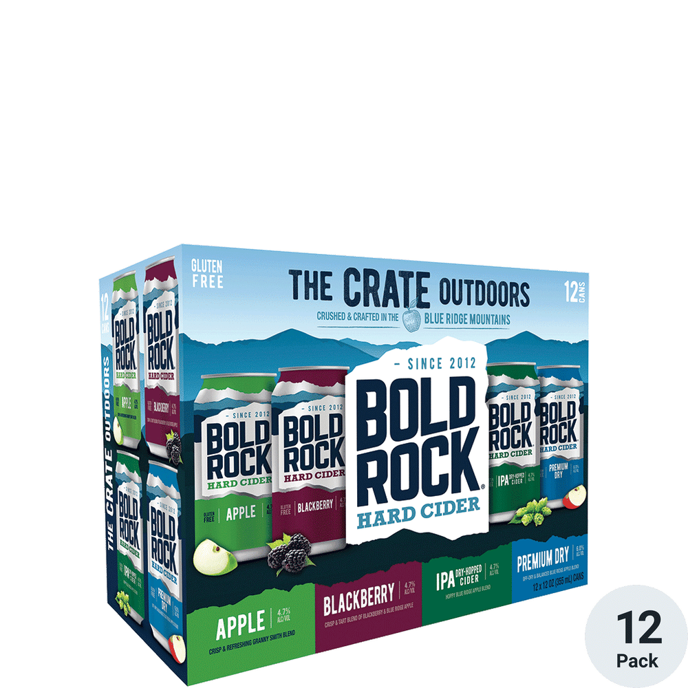 Bold Rock Crate Outdoors Variety | Total Wine & More