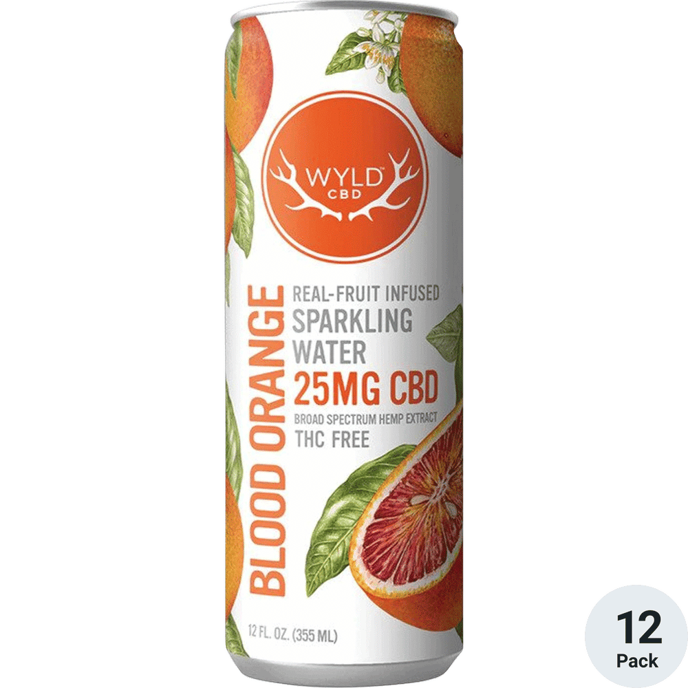 Wyld Sparkling CBD Blood Orange | Total Wine & More